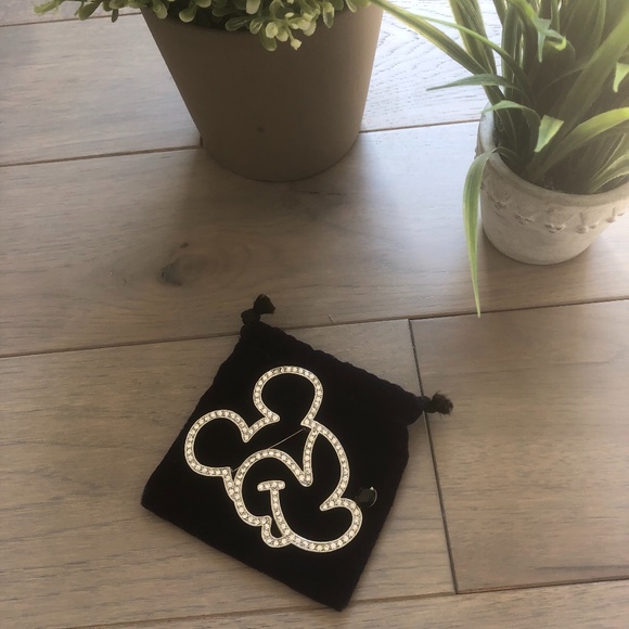 Disney | Accessories | Vintage Disney Original Mickey Mouse Rhinestone ...